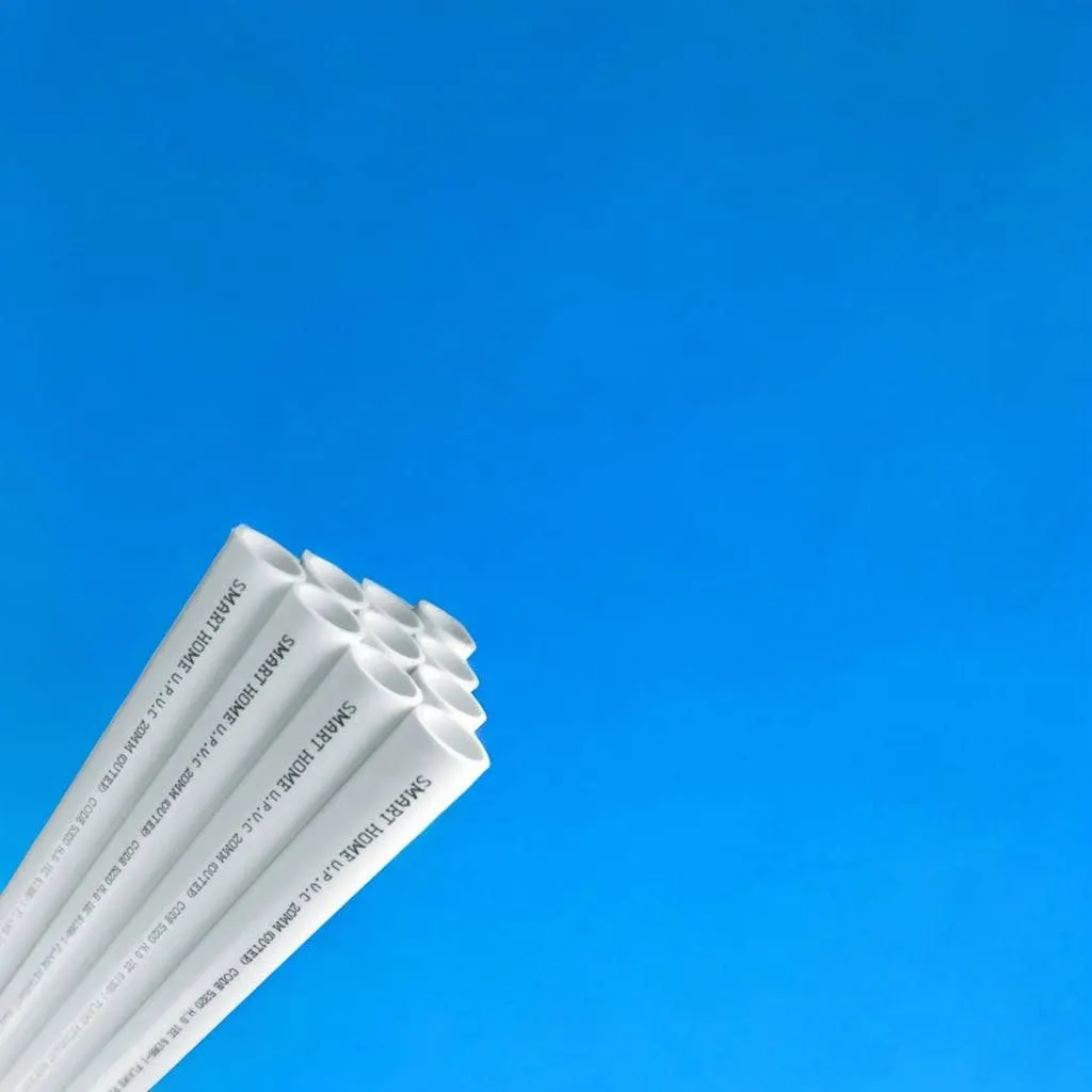 50 mm thick UPVC pipe, (white color) | Smart Home UPVC fire-resistant ...